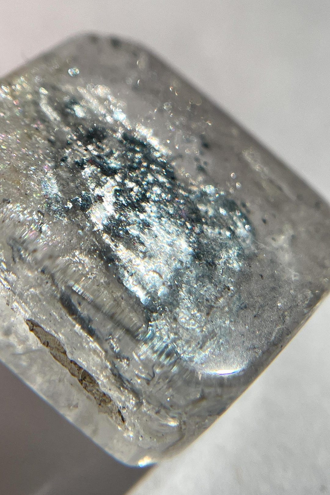 Mica Inclusion Quartz Pendant Quartz Mica Black Mica Inclusion Quartz ...