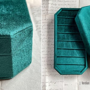 Ring Tray Velvet Jewelry Display Organizer Box Tray Jewellery Storage ...
