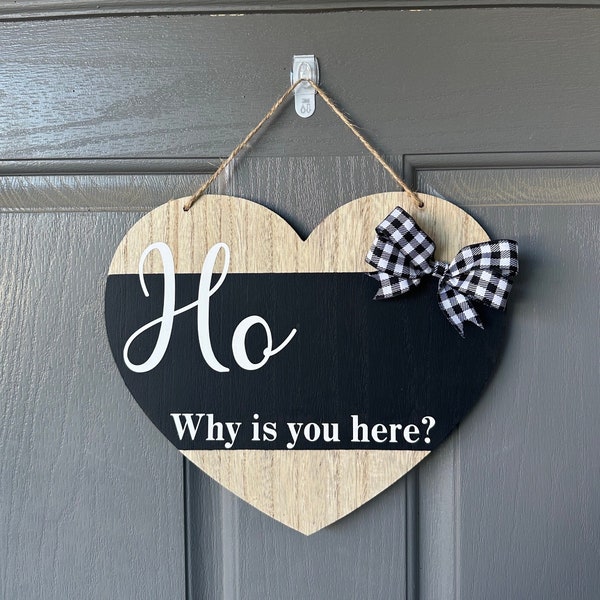 Ho Ho Ho Porch Sign - Etsy