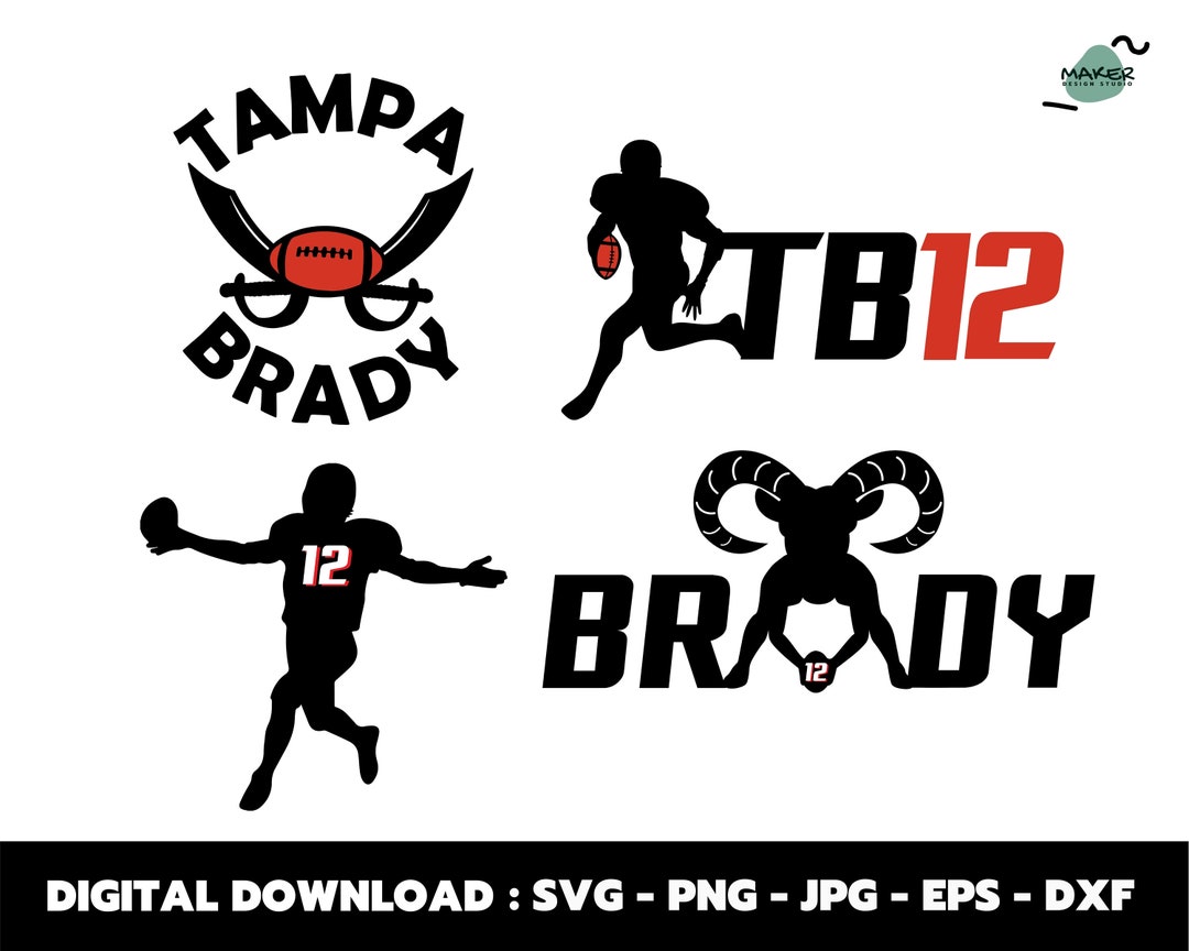 Tom Brady Svg, Tom Brady Fan Inspired, Super Bowl 2021 Svg, Sublimation ...