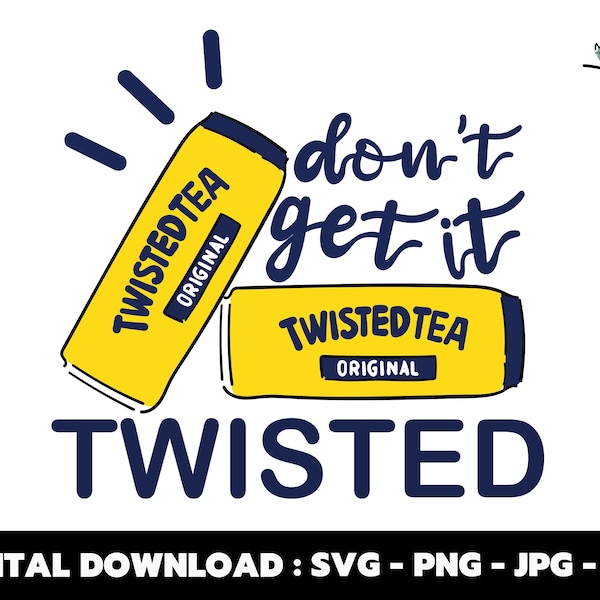 Twisted Tea Svg - Etsy