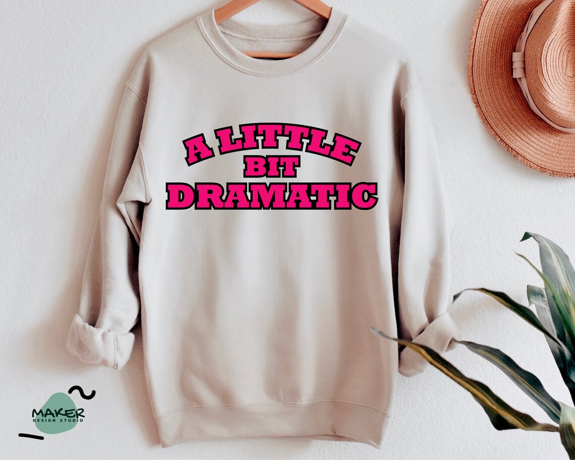 A Little Bit Dramatic Svg Queen Girl Svg Girl Squad Svg - Etsy