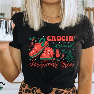 Crocin' Around the Christmas Tree Svg, Crocin Svg, Christmas ...