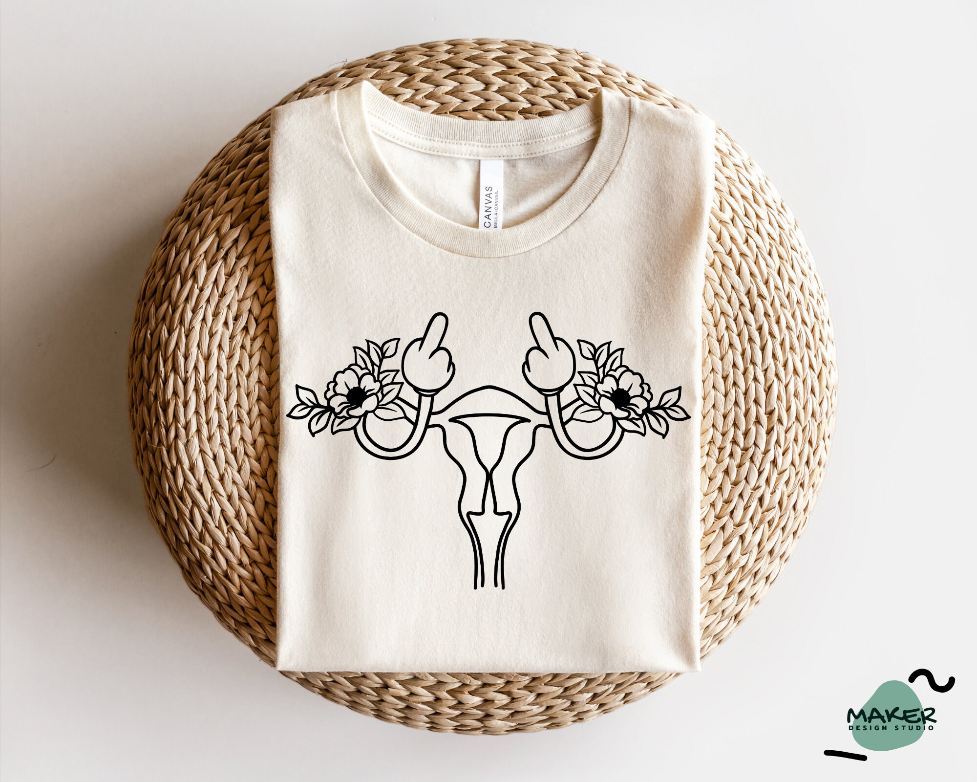 Uterus Middle Finger Svg Uterus Finger Svg My Body My Choice - Etsy