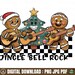 Jingle Bell Rock Christmas Rockstar Png, Funny Christmas Rockstar ...