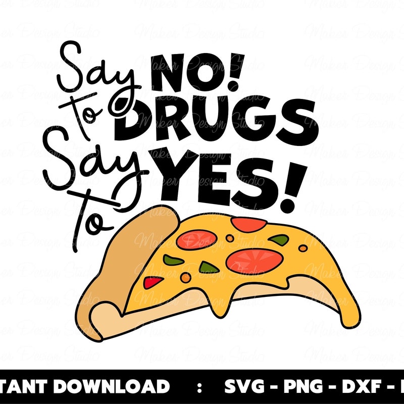 Say No to Drugs Svg - Etsy