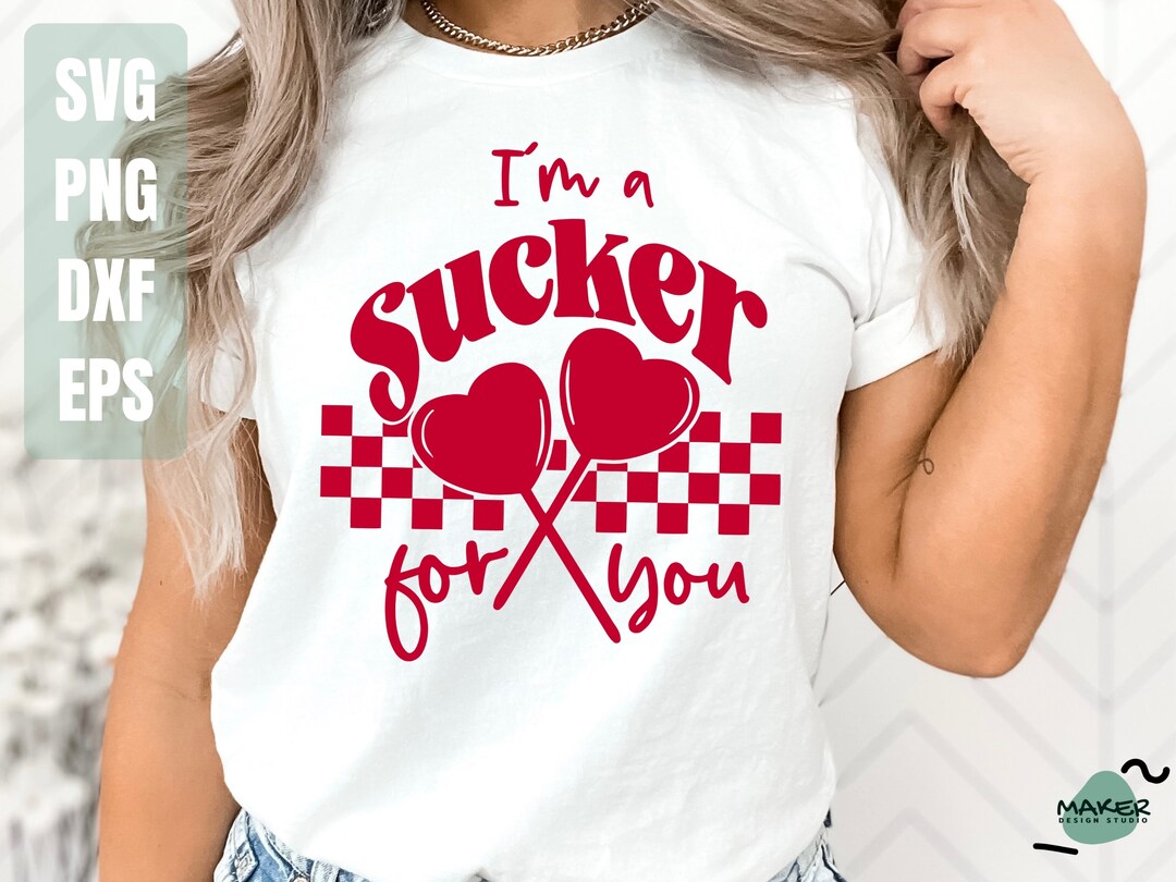 I'm A Sucker for You Svg, Lollipop Svg, Retro Valentines Day Svg ...