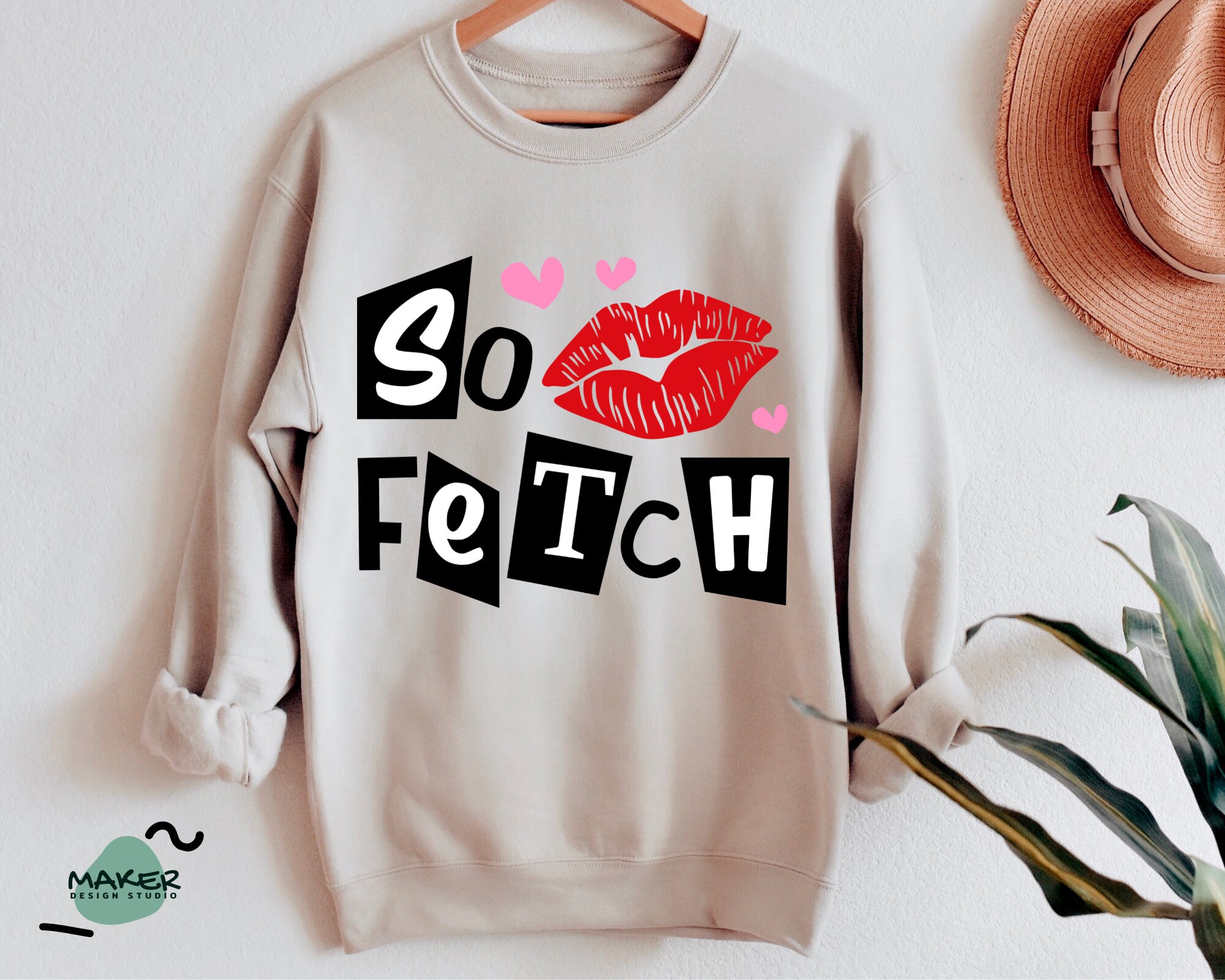 So Fetch Svg Mean Girls Inspired Svg Sassy Girl Quote Svg - Etsy UK