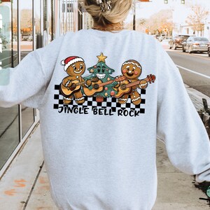 Jingle Bell Rock Christmas Rockstar Png, Funny Christmas Rockstar ...