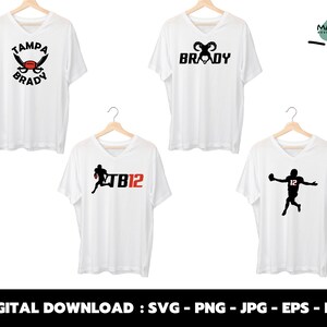 Tom Brady Svg, Tom Brady Fan Inspired, Super Bowl 2021 Svg, Sublimation ...