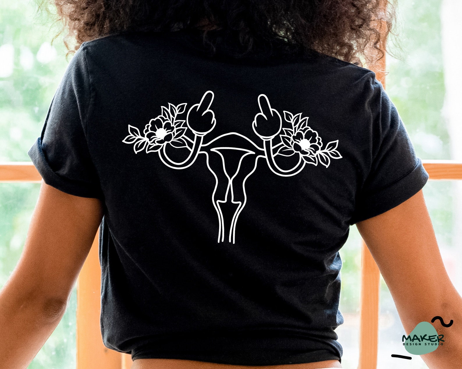 Uterus Middle Finger Svg Uterus Finger Svg My Body My Choice - Etsy