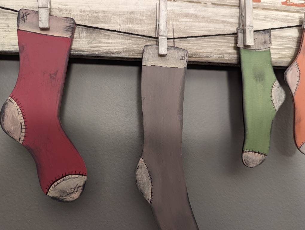 Lost Socks Wall Decor - Etsy