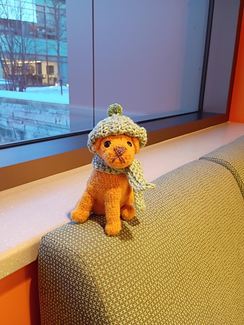 Realistic Crochet Dog Plush - Etsy