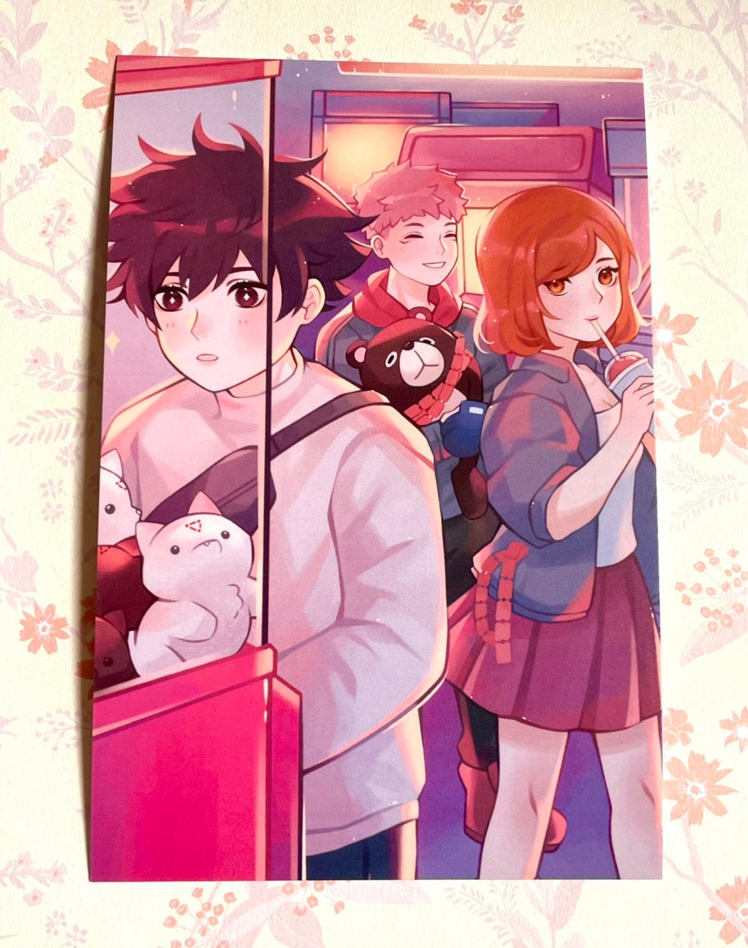 Casual Arcade - JJK - 4x6 Mini Postcard Print - Etsy