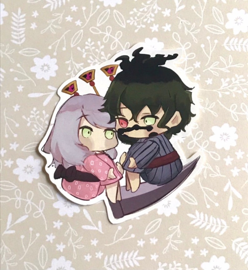 Anime Demon Stickers - Etsy