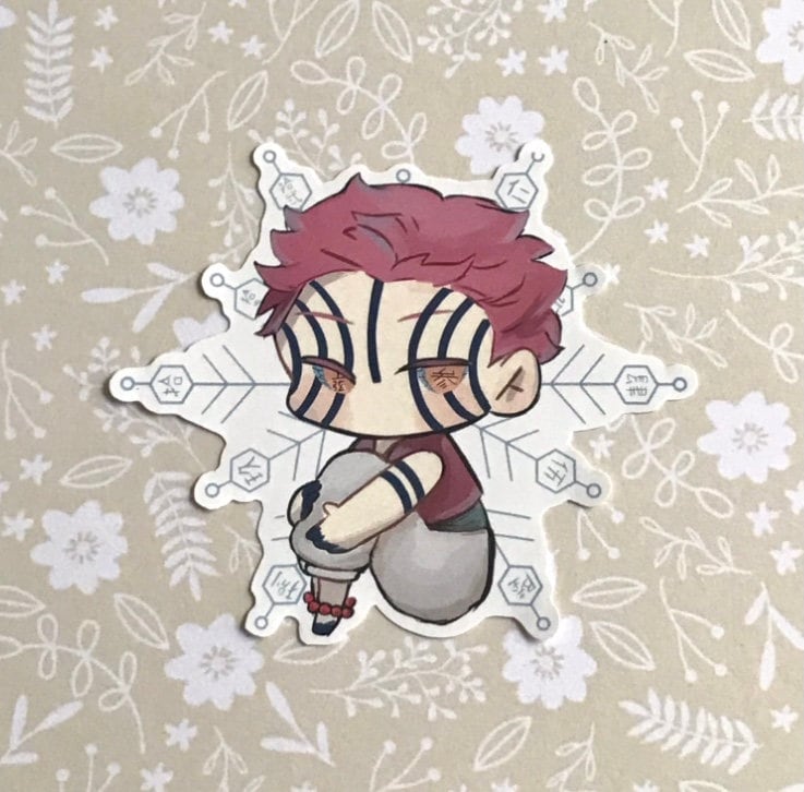 Anime Demon Stickers - Etsy