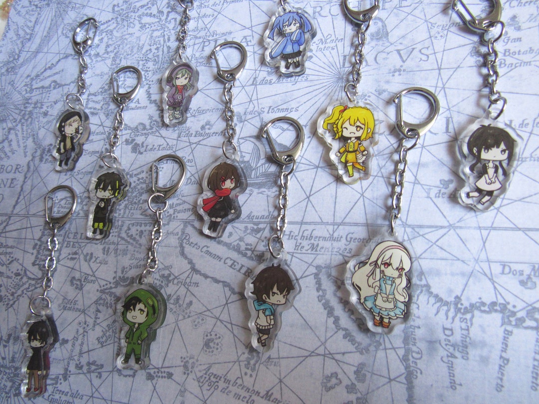 CLEARANCE - Kagerou Project Keychains Acrylic Charm - Etsy