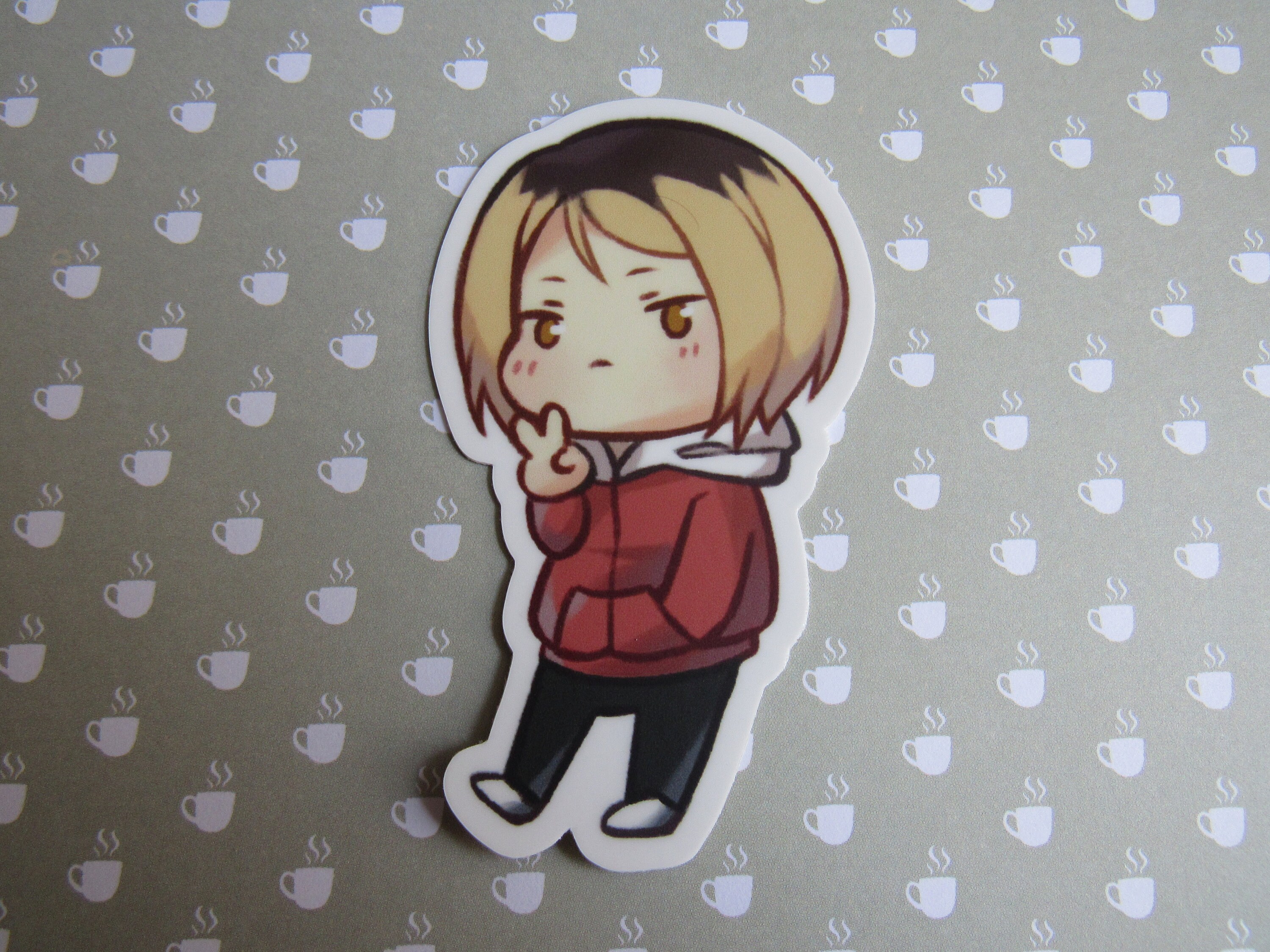 Kenma Haikyuu Vinyl Sticker | Etsy