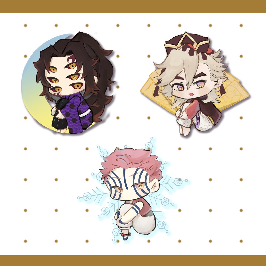 Anime Demon Stickers - Etsy