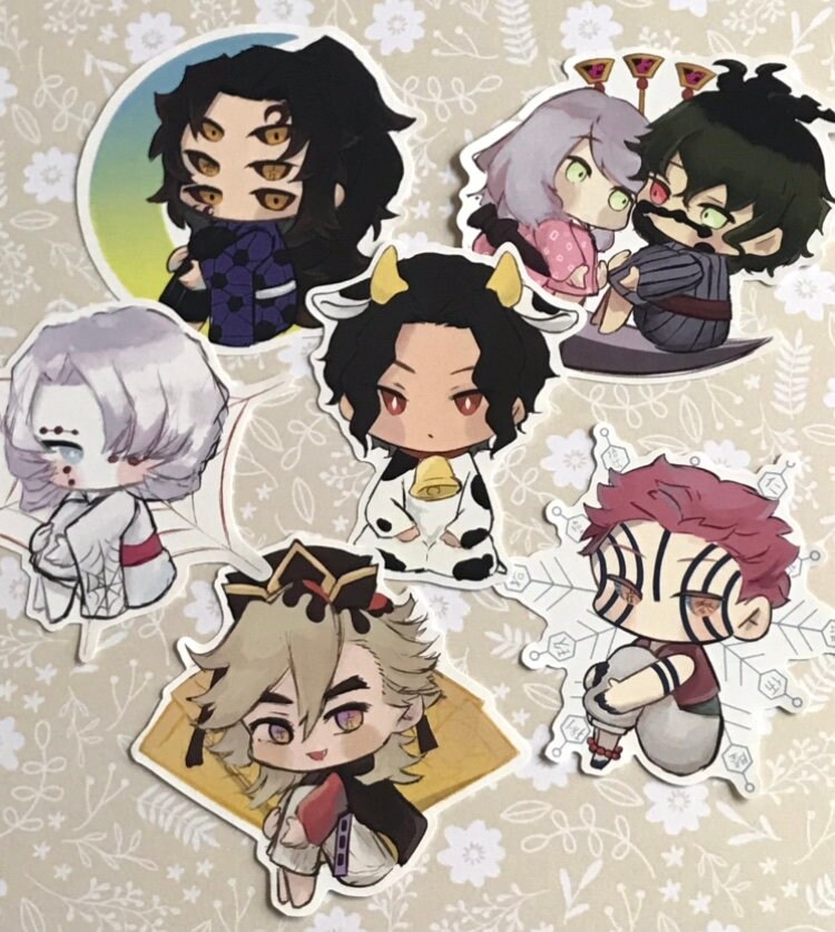 Anime Demon Stickers - Etsy