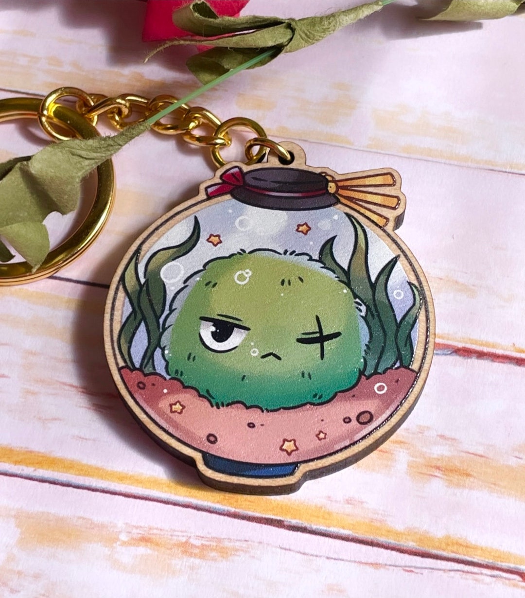 Zoro Marimo - Wooden Anime Keychain - Etsy