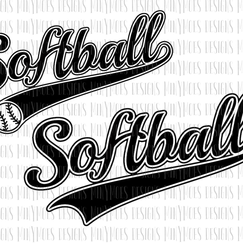 Softball Letters - Etsy