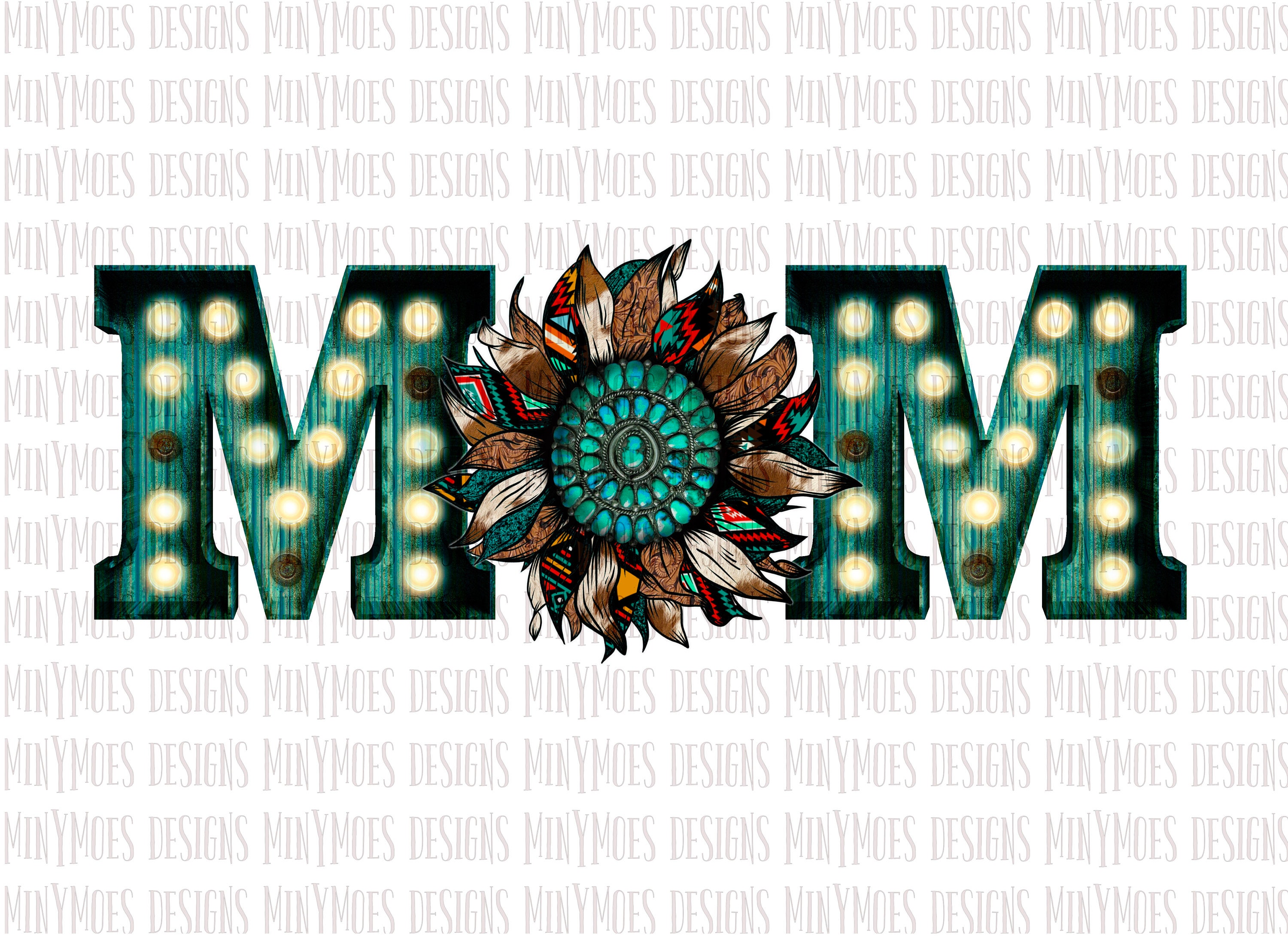 Western Mom PNG Western Sublimation Design | Etsy