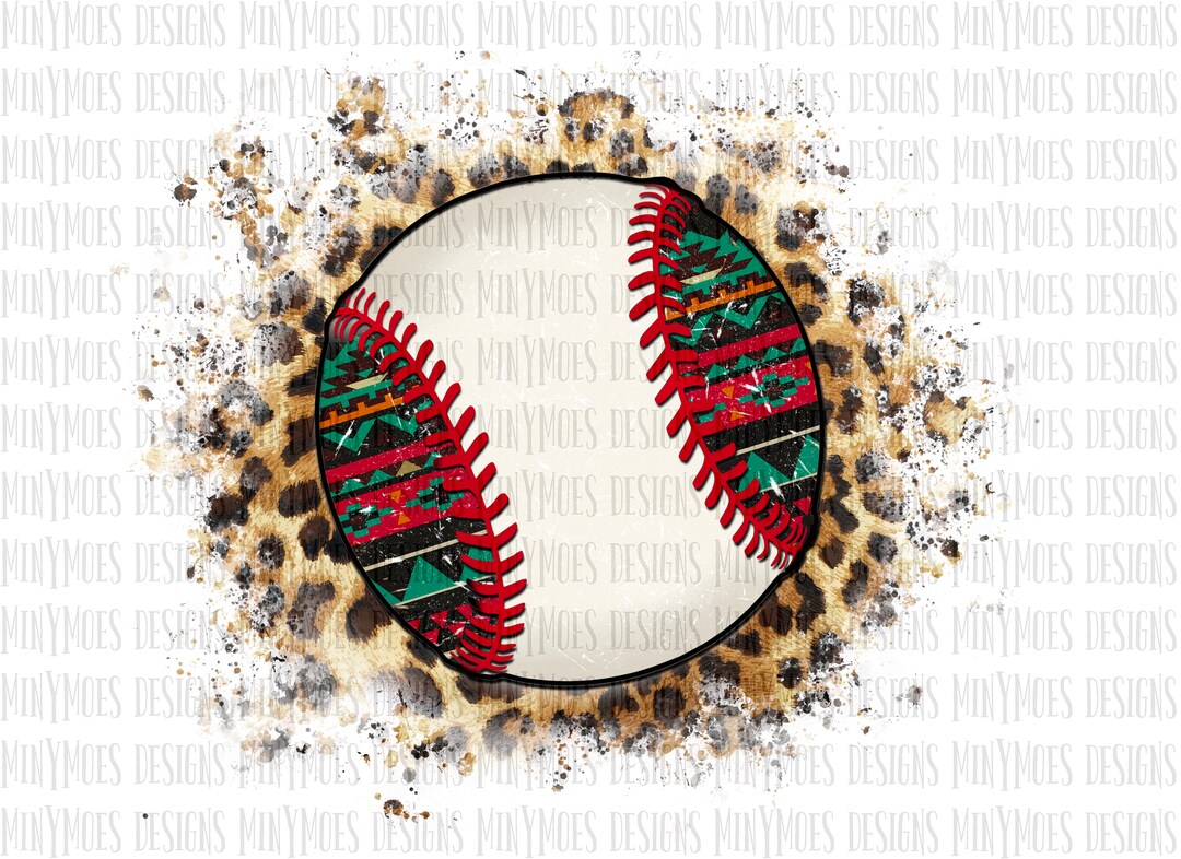 Distressed Baseball PNG | Western PNG| Cheetah Print PNG - Etsy