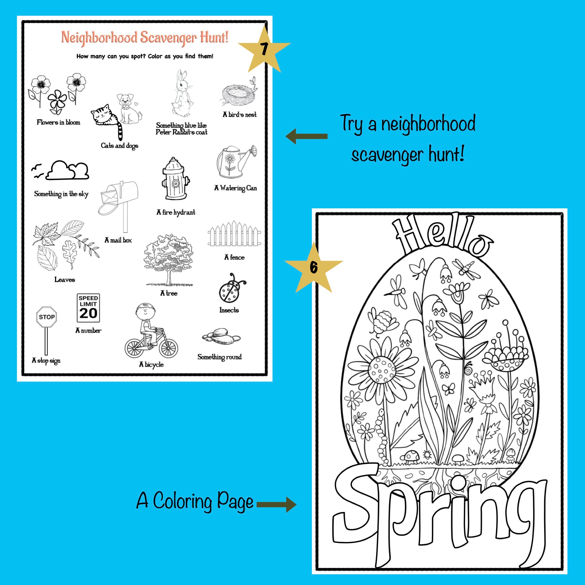 Easter Activity Pack | Bunny | Peter Rabbit | Kids Activity Sheets ...