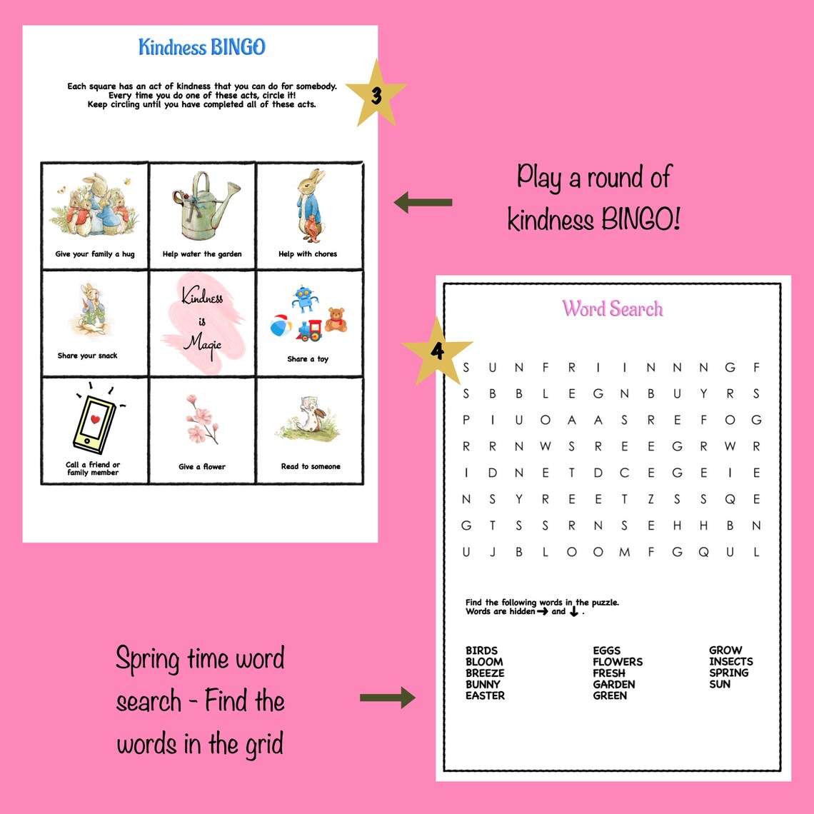 Easter Activity Pack | Bunny | Peter Rabbit | Kids Activity Sheets ...