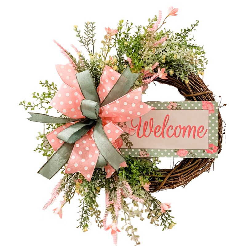 Welcome Wreath - Etsy