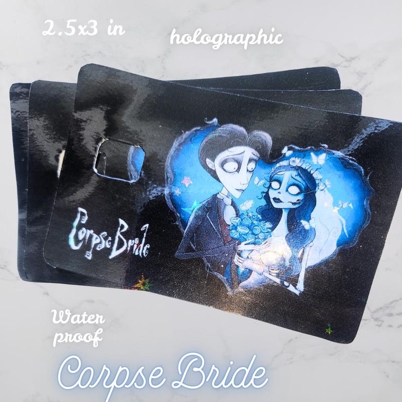 Corpse Bride Card - Etsy