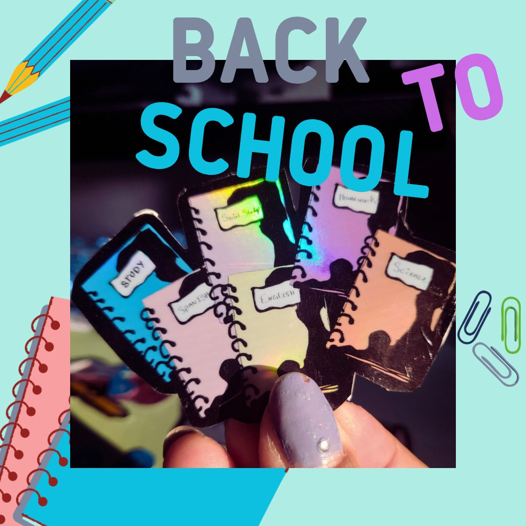 Halo Back to School Collectible Stickers Set | Physical Halographic ...