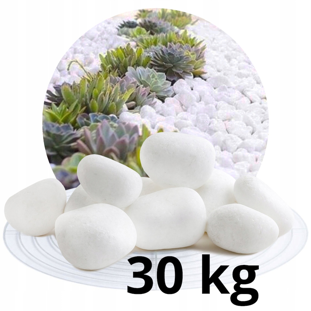 White Stones for Garden Decoration Pebbles Large Decorative Stones ...