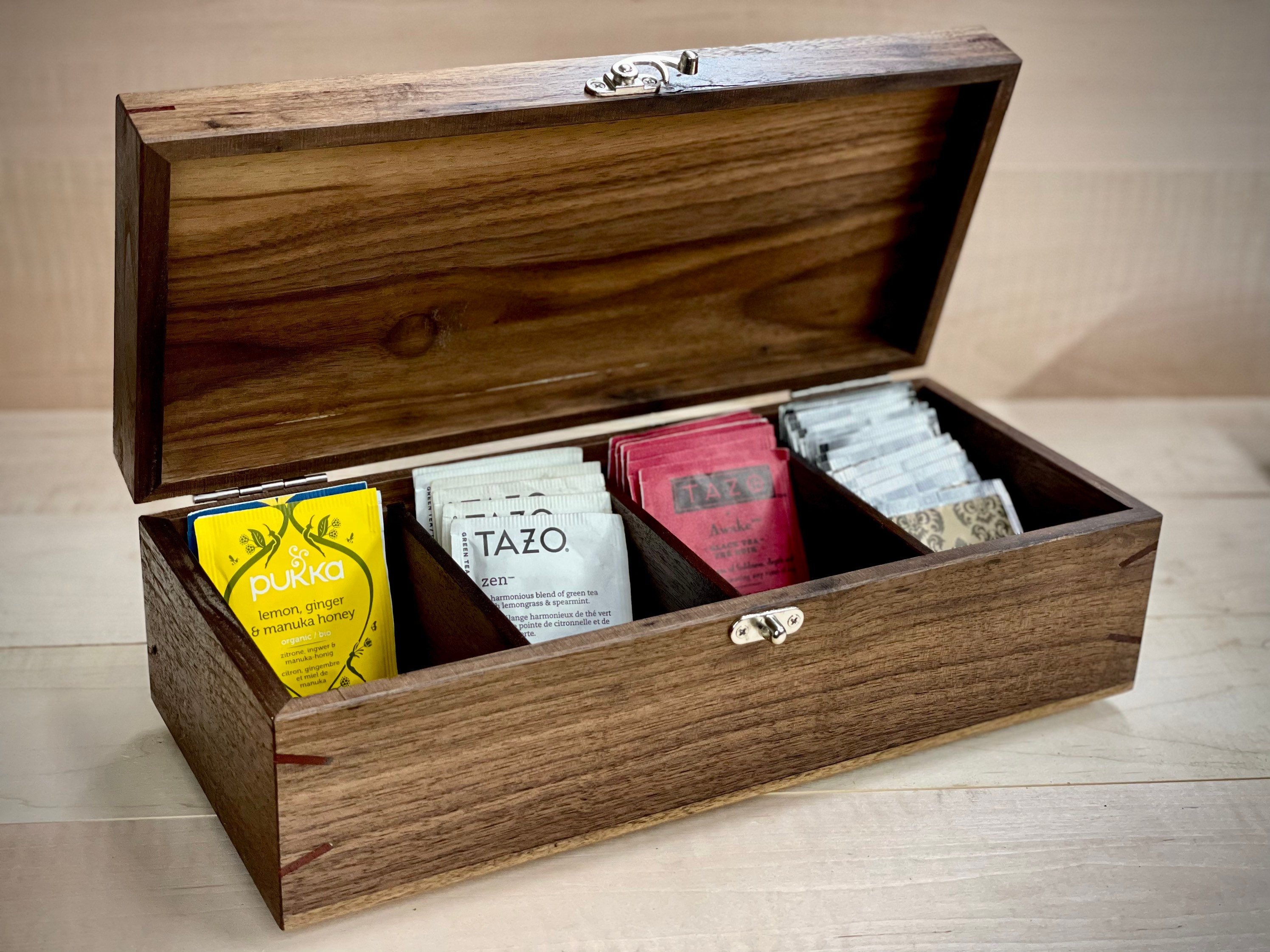 Wooden Tea Box Design