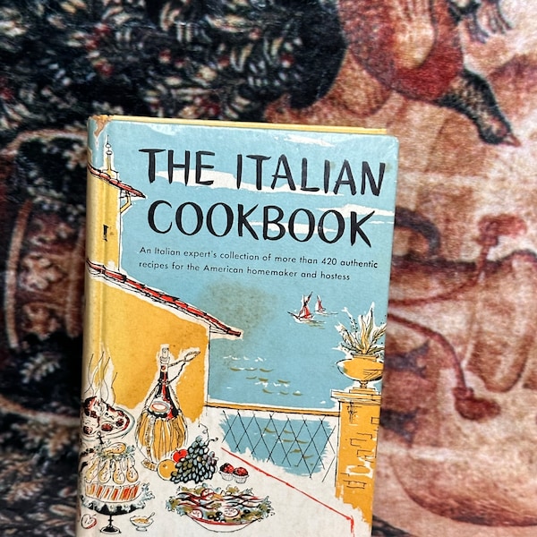 Italian Cookbooks - Etsy