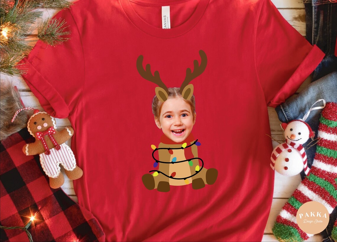 Christmas Add Your Own Photo, Reindeer Yourself,xmas Craft for Kids ...