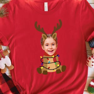 Christmas Add Your Own Photo, Reindeer Yourself,xmas Craft for Kids ...