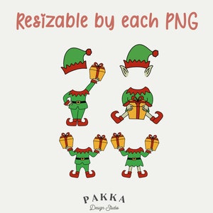 Elf Face Blank Bundle, Add Your Own Photo, Diy Template, Digital ...