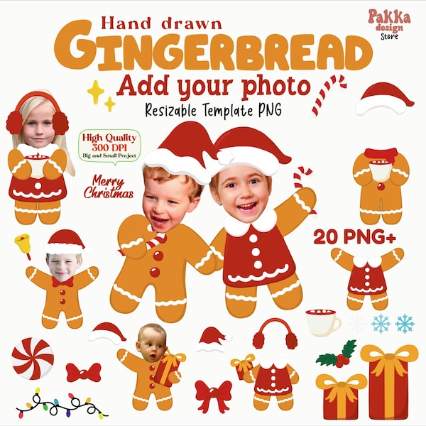 Gingerbread Man Door Decor - Etsy