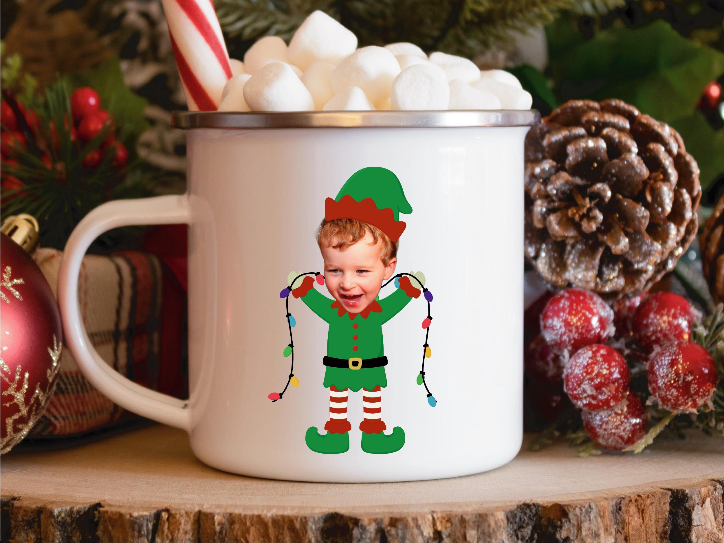 Elf Yourself Template | Editable Christmas Photo Bundle | Add Your Face ...