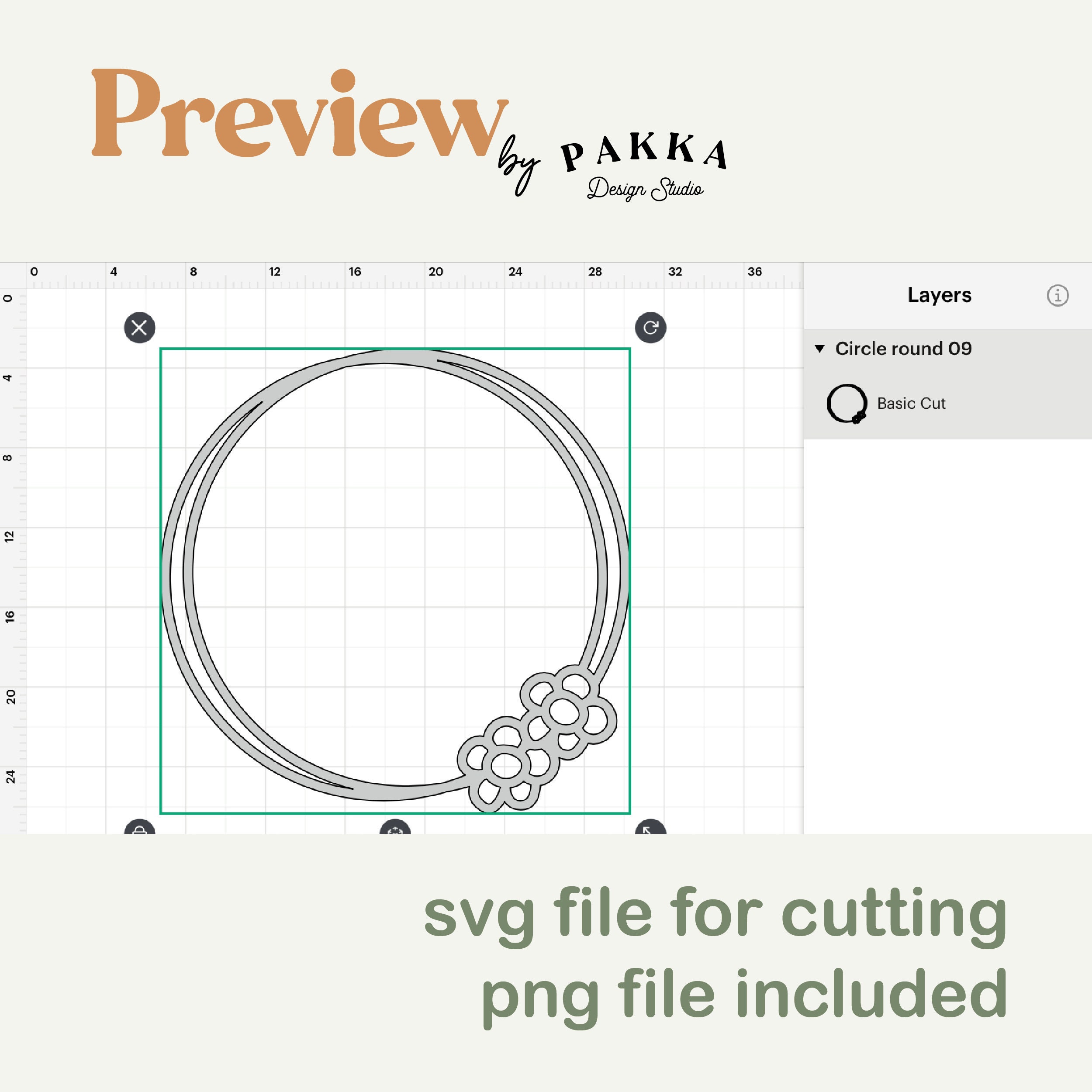 Circle Svgcircle Outline Svgcircle Frame Svgfile for - Etsy Canada