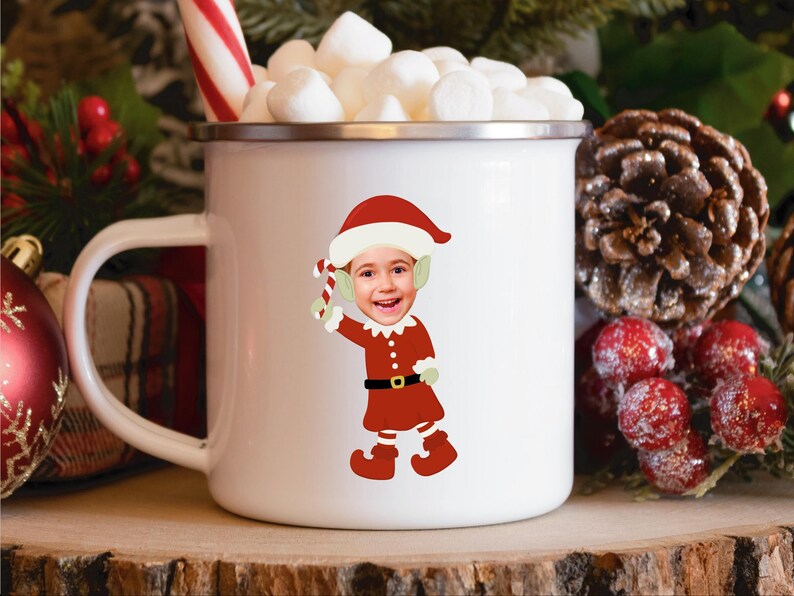 Elf Yourself Christmas Photo Template | Add Your Own Photo | Kids Craft ...