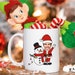 Santa Face Blank Bundle With Snowman, Add Your Own Photo, Diy Template ...