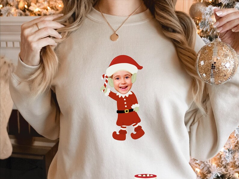 Elf Yourself Christmas Photo Template | Add Your Own Photo | Kids Craft ...