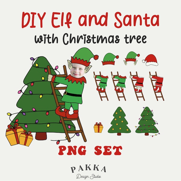 Elf Christmas Tree - Etsy