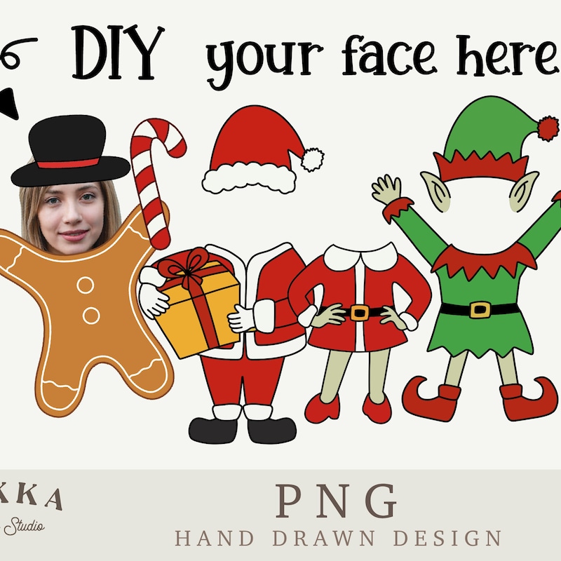 Insert Face Gingerbread - Etsy