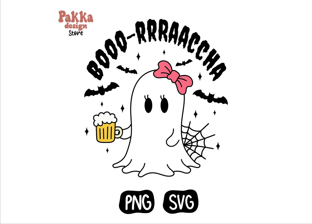 Boo Rracha Png Svg,halloween Ghost Svg,mexican Svg,spanish Halloween ...