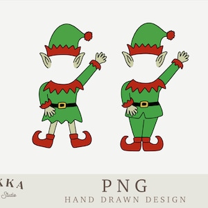 Elf Face Blank Bundle, Add Your Own Photo, Elf Photo Ornament, Diy ...