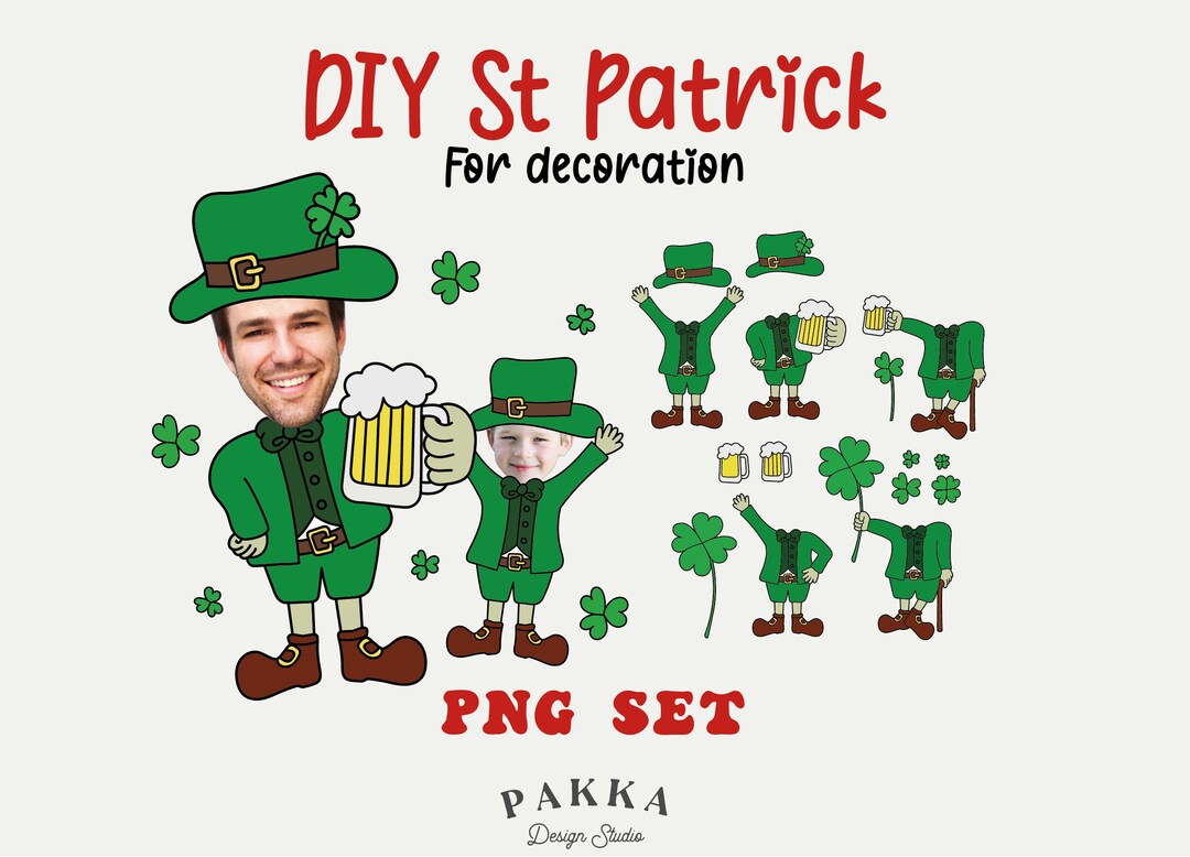 Faceless Leprechaun for Boy,teacher Classroom Decor,kids Sublimation ...